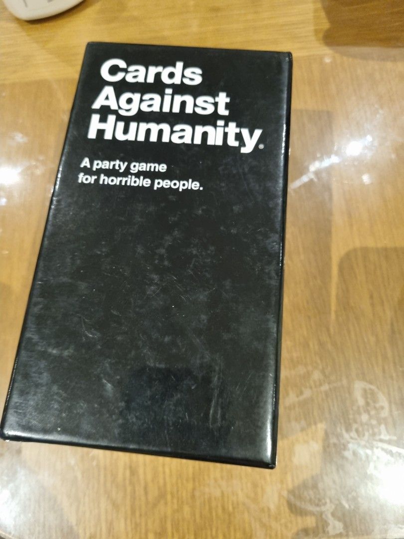 Cards Against Humanity Deck Board Game Hobbies Toys Toys Cards Against Humanity Deck Board Game Hobbies Toys Toys