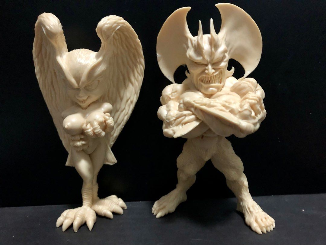 Caricature Japanese Anime 2 pieces set resin kit , Hobbies & Toys, Toys ...