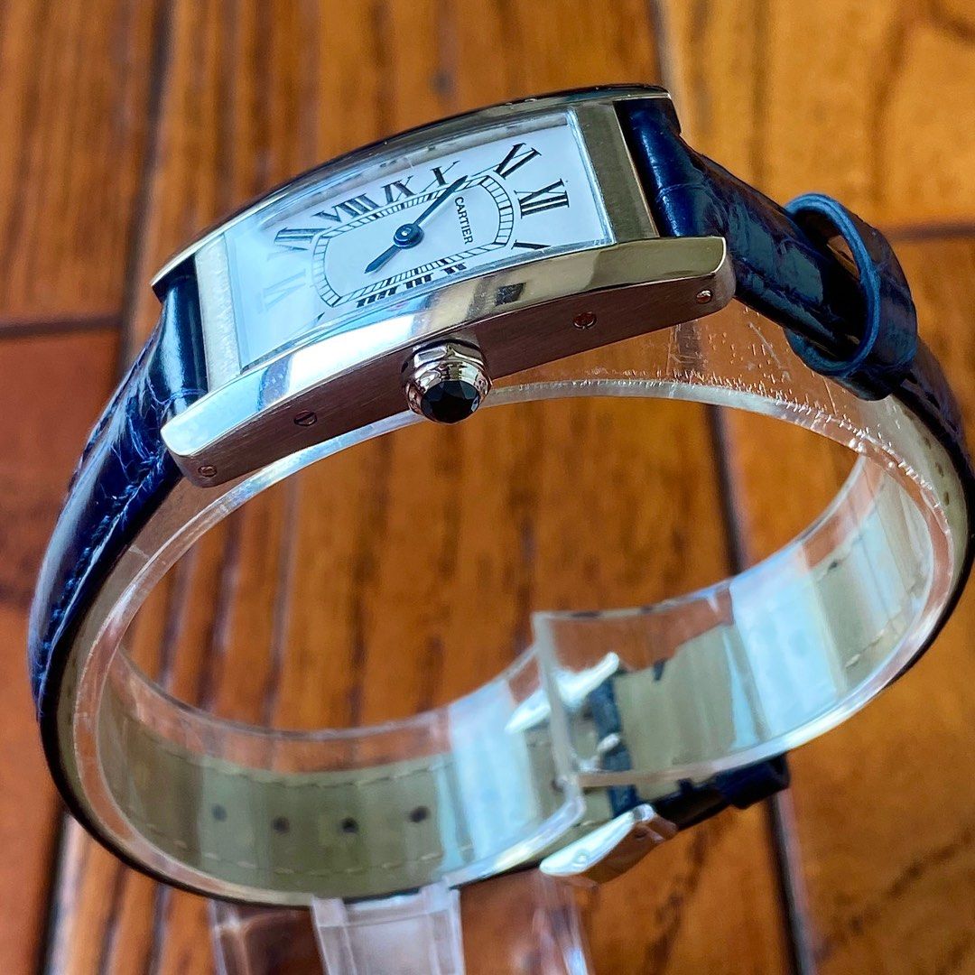 Cartier Tank American Ref. 1713 Quartz 18K gold, Luxury, Watches on ...