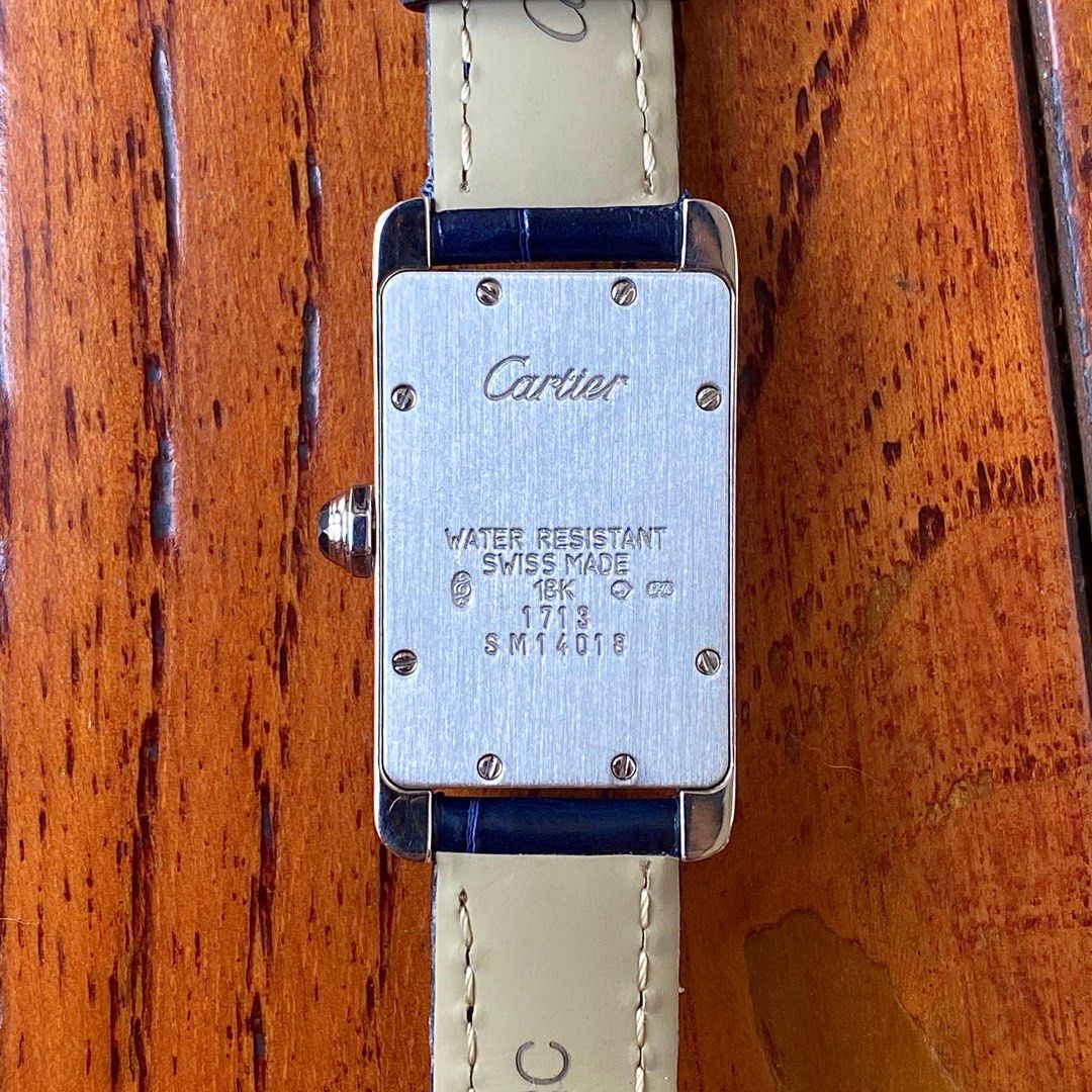 Cartier Tank American Ref. 1713 Quartz 18K gold, Luxury, Watches on ...