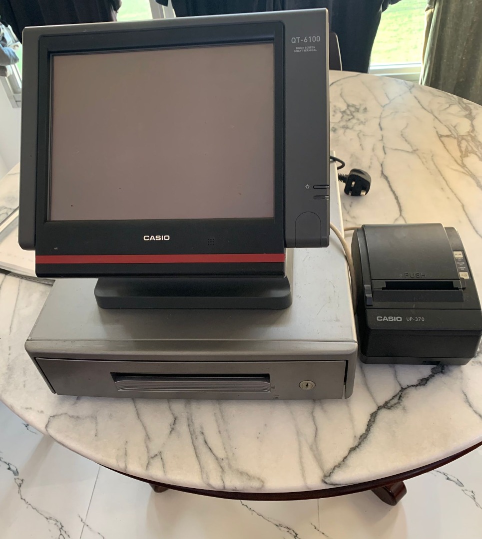 Casio QT-6100 Cash Register with Receipt Printer, Computers & Tech ...