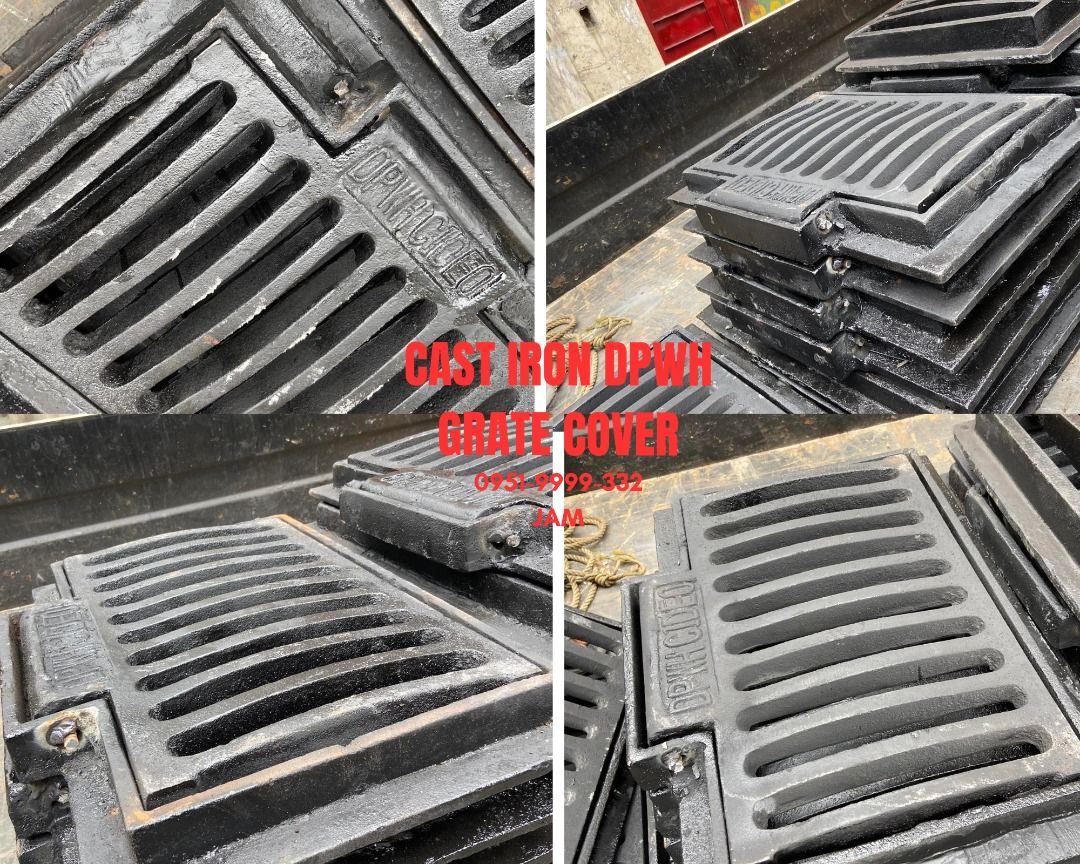 CAST IRON DPWH GRATE COVER Size: 40 x 60, Commercial & Industrial ...