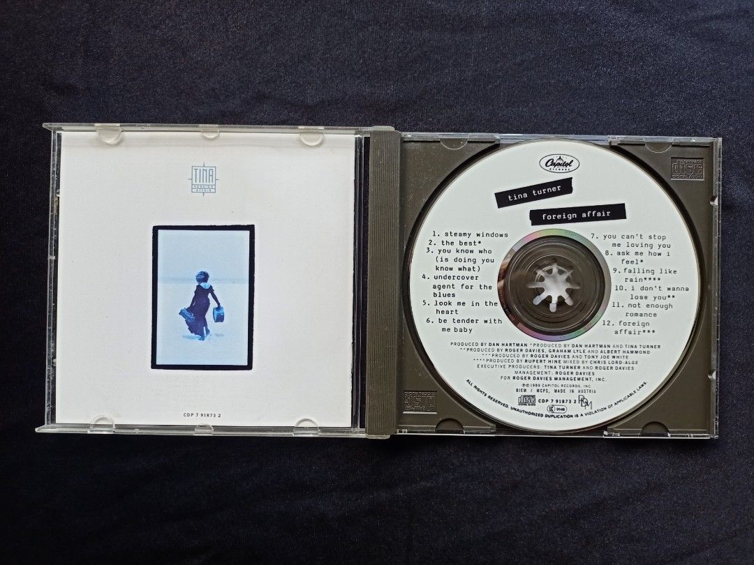 CD Tina Turner : foreign affair, Hobbies & Toys, Music & Media, CDs ... CD Tina Turner : foreign affair, Hobbies & Toys, Music & Media, CDs ...