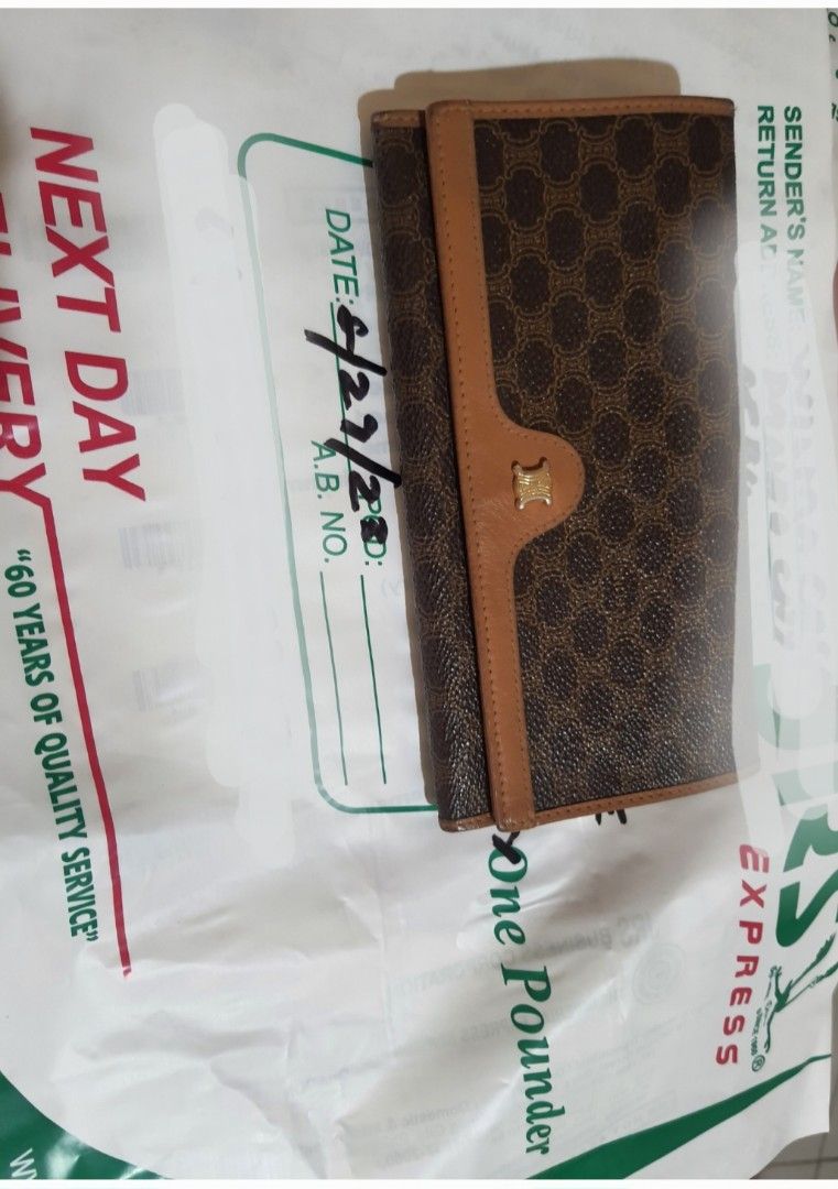 Celine long wallet, Women's Fashion, Bags & Wallets, Wallets & Card ...
