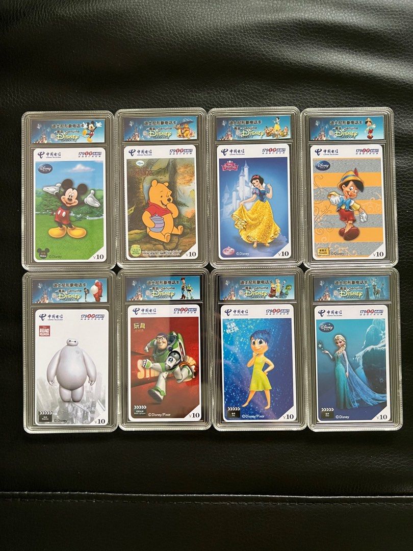 China Telecom Disney phone cards, Hobbies & Toys, Memorabilia ...