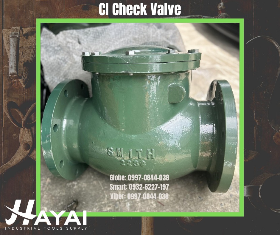 CI Check Valve, Commercial & Industrial, Industrial Equipment on Carousell