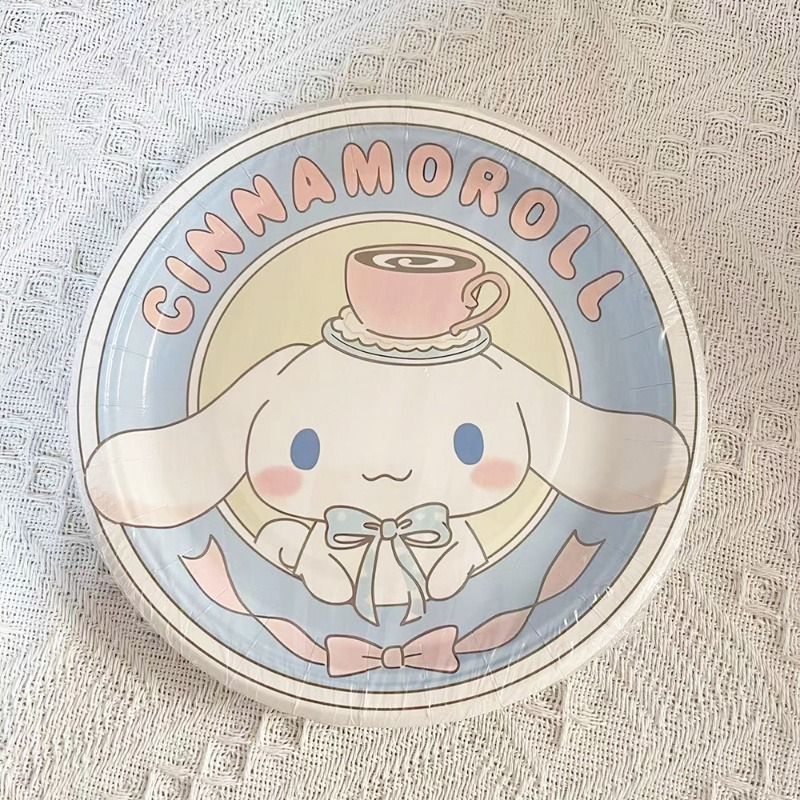 Sanrio Cinnamoroll Theme Tablewares: HBD Banner, Hanging Swirls, Big ...