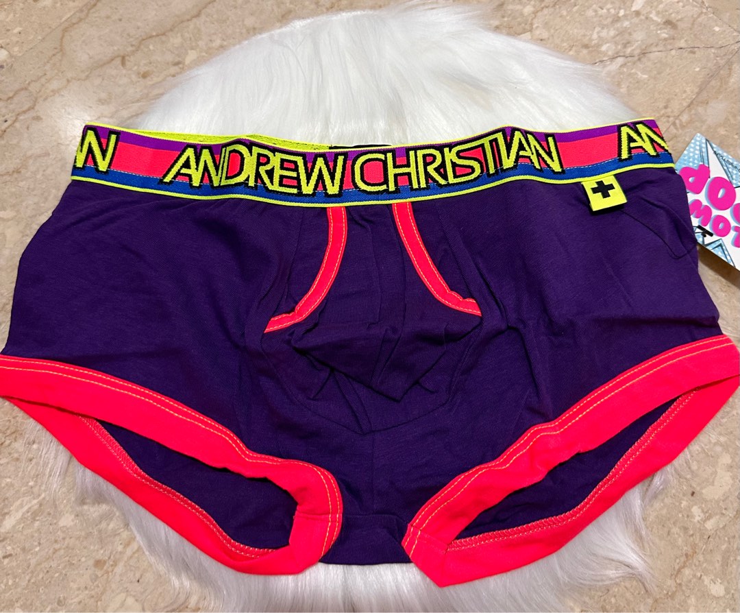 *Clear Stock - $10 - Authentic Andrew Christian GlowPop boxer, Men's ...