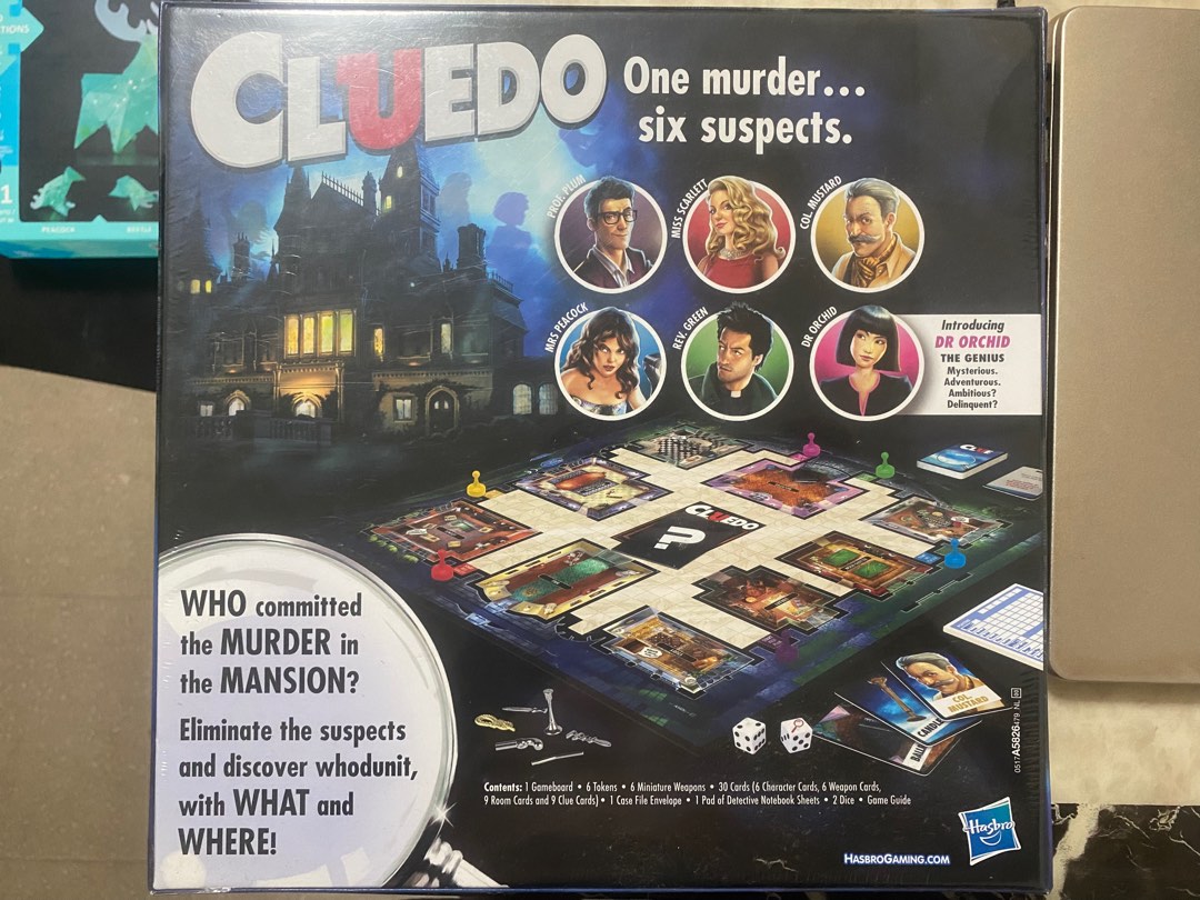 Cluedo, Hobbies & Toys, Toys & Games on Carousell