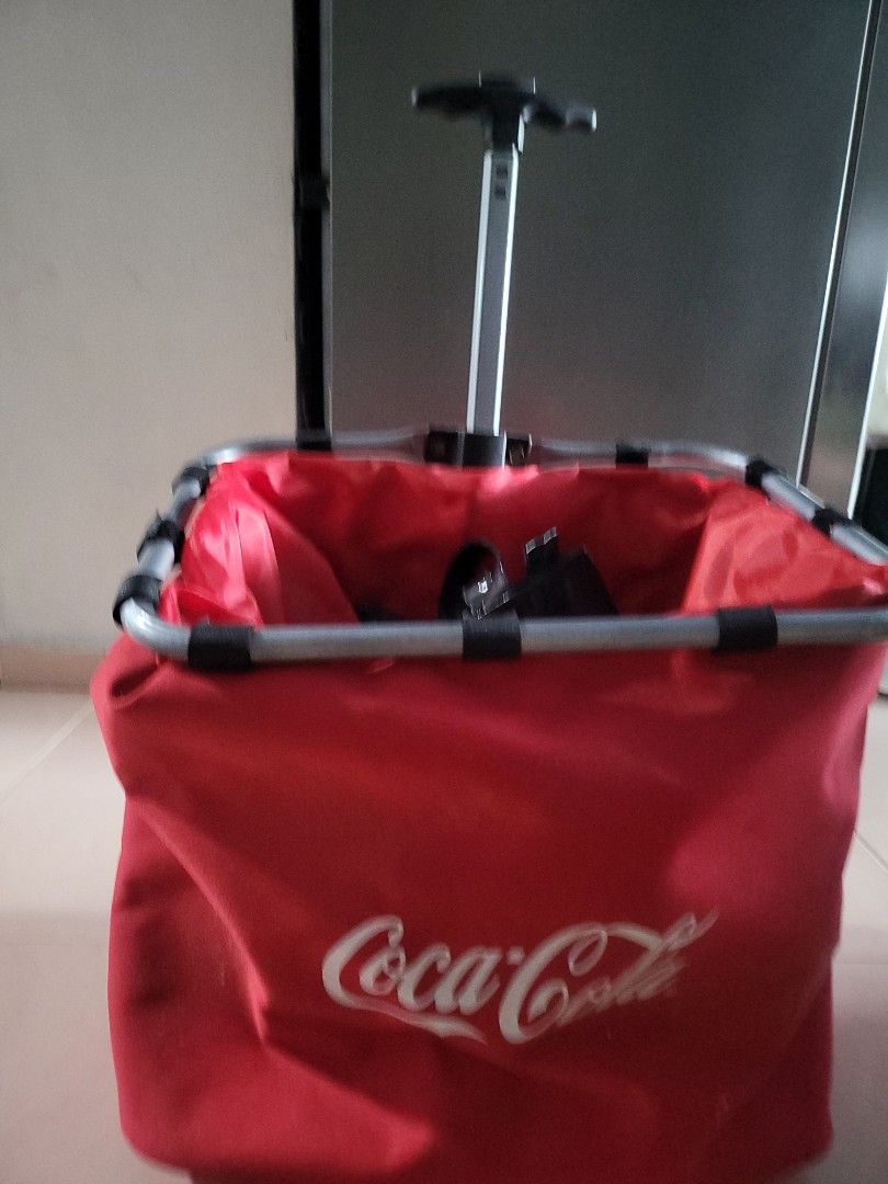 Coca Cola Trolley, Furniture & Home Living, Outdoor Furniture on Carousell