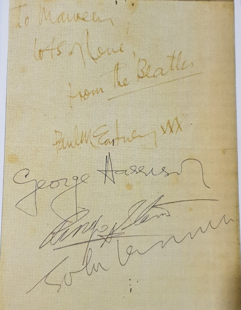 COPY of The BEATLES Signatures., Hobbies & Toys, Memorabilia ...