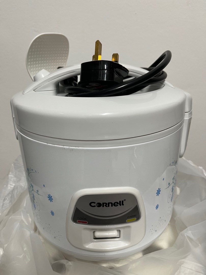 Cornell Jar Rice Cooker 1.0L with Steam Tray, TV & Home Appliances ...