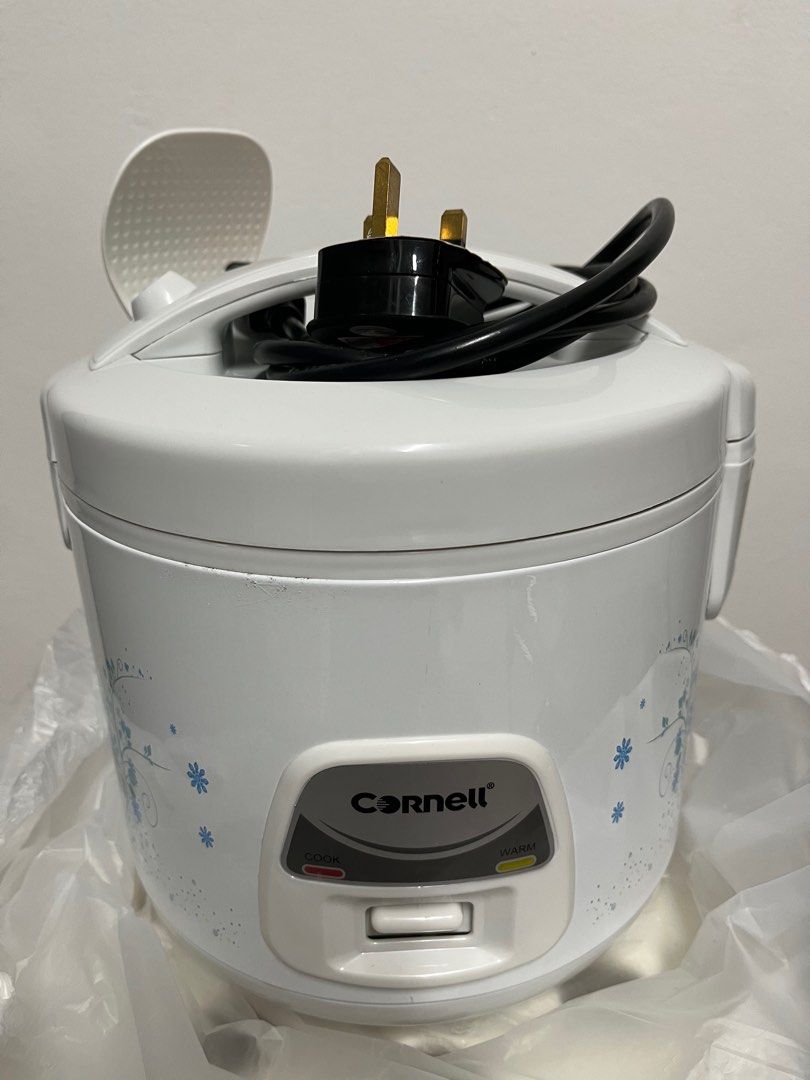 Cornell Jar Rice Cooker 1.0L with Steam Tray, TV & Home Appliances ...
