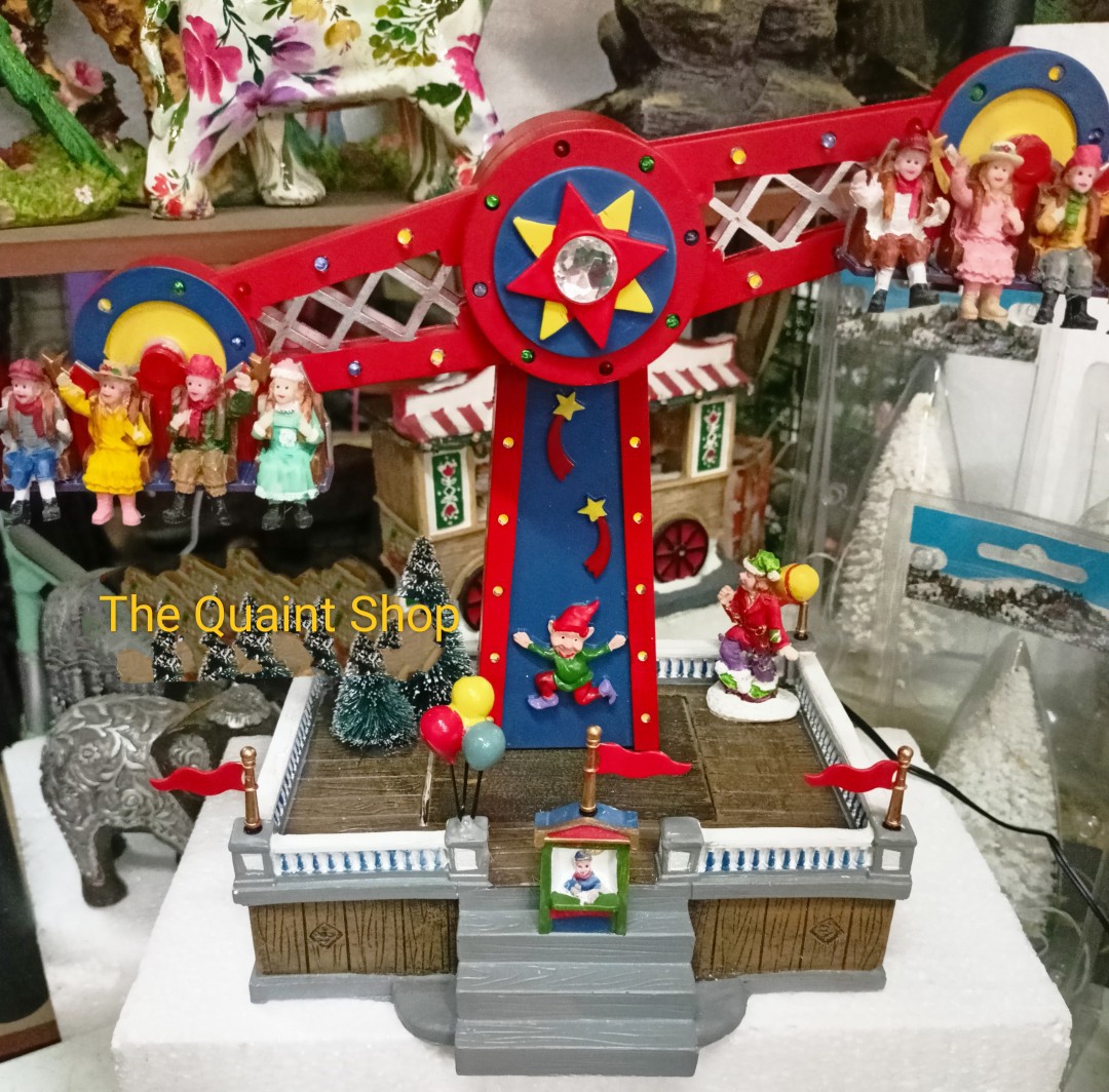 Cosmic Tower Drop Christmas Village on Carousell