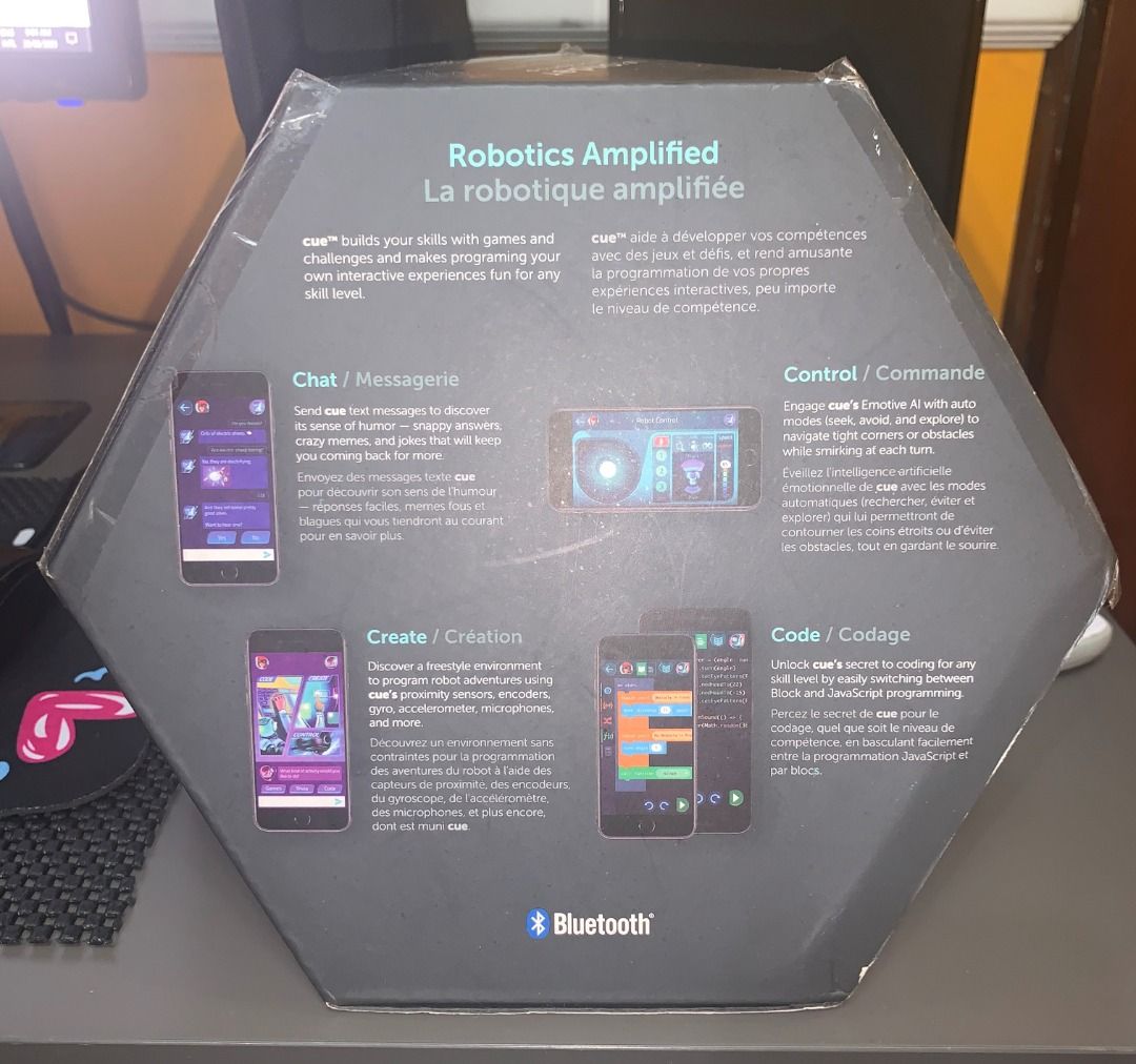 Cue the Robot - Coding Robot for Kids 10+, Hobbies & Toys, Toys & Games ...