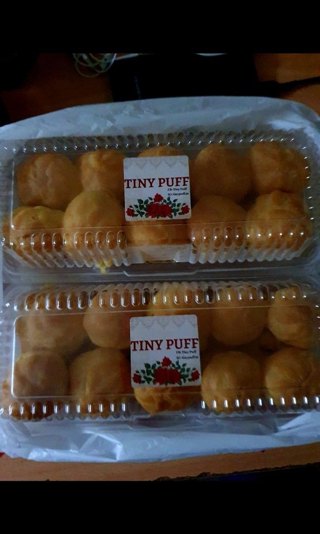 Custard Puff (HALAL), Food & Drinks, Homemade Bakes on Carousell