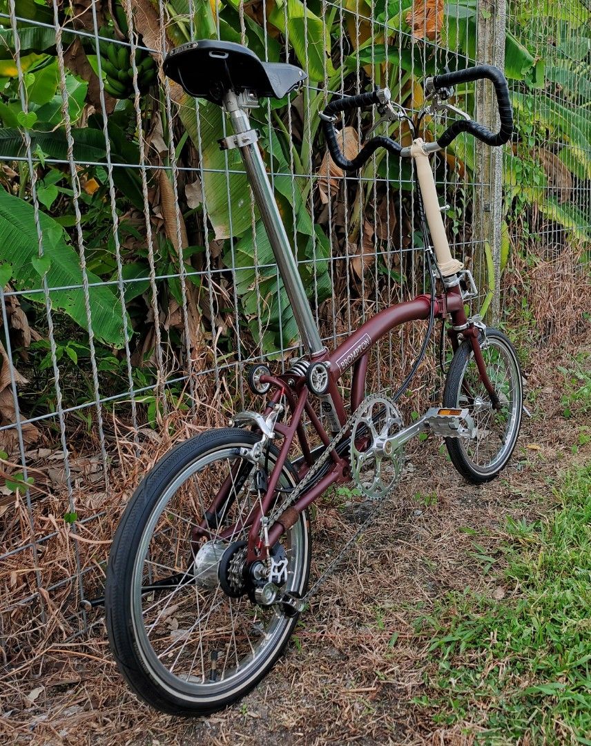 Custom build Brompton Superlight 6 speed, Sports Equipment, Bicycles ...