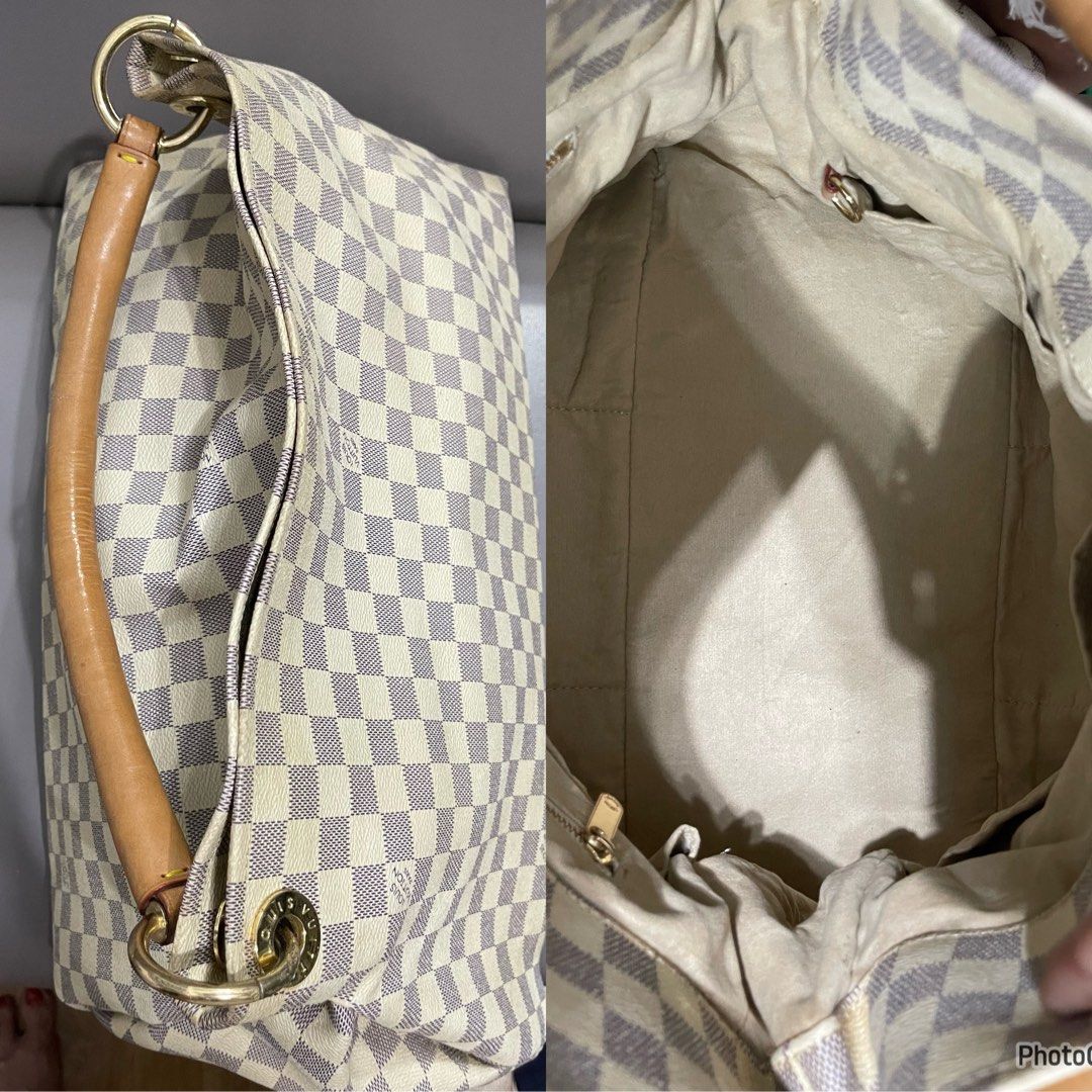 Damier Azur Artsy, Women's Fashion, Bags & Wallets, Shoulder Bags on ...