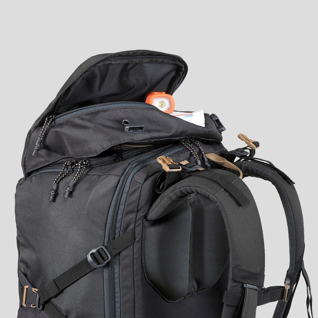decathlon 40L forclaz travel 100 trekking backpack, Sports Equipment ...