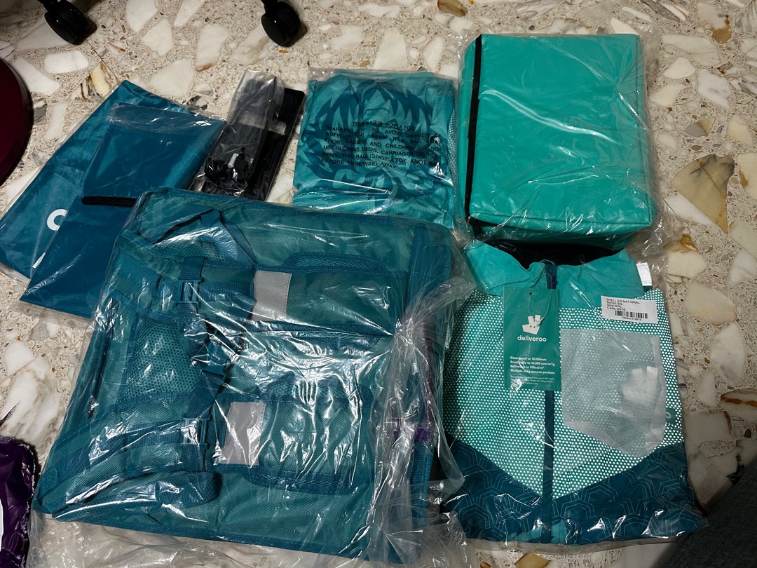 Deliveroo rider kit, Motorcycles, Motorcycle Accessories on Carousell