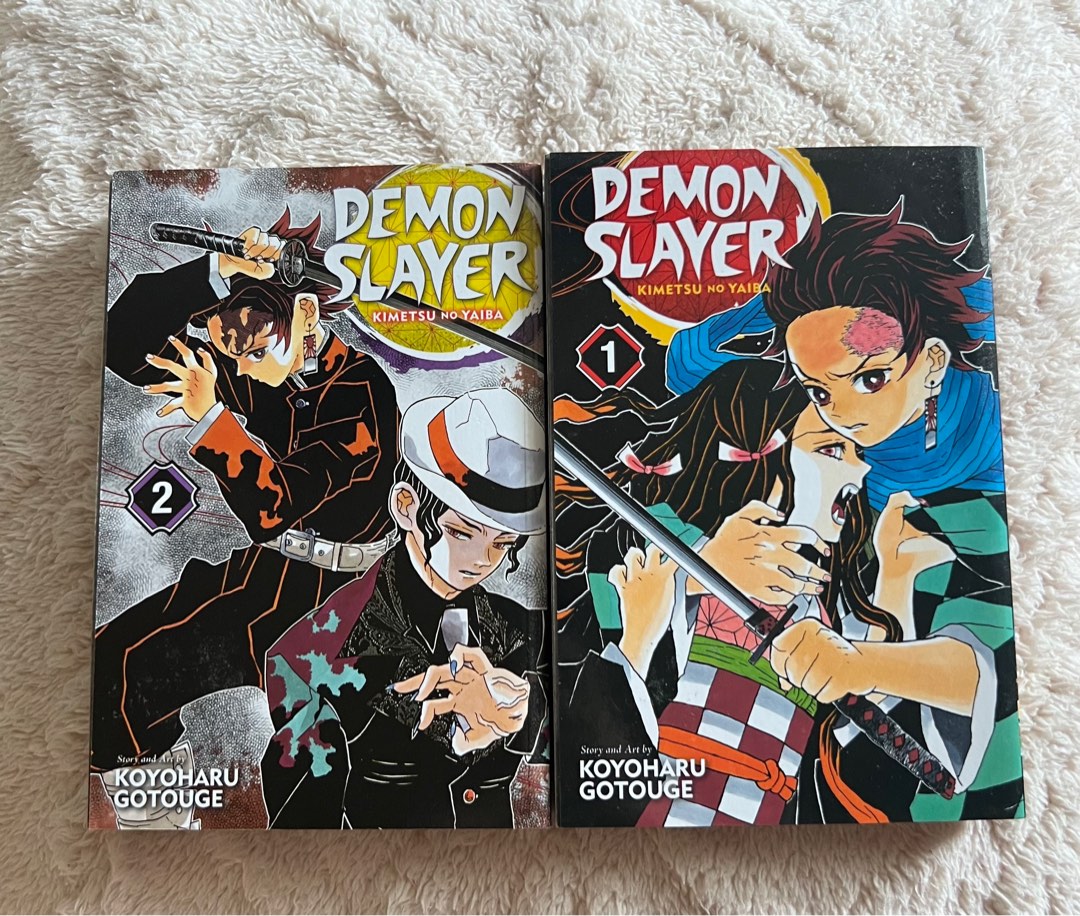 Demon slayer manga, Hobbies & Toys, Books & Magazines, Comics & Manga ...