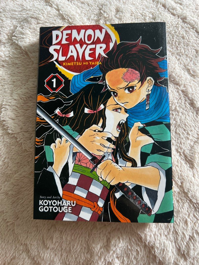 Demon slayer manga, Hobbies & Toys, Books & Magazines, Comics & Manga ...