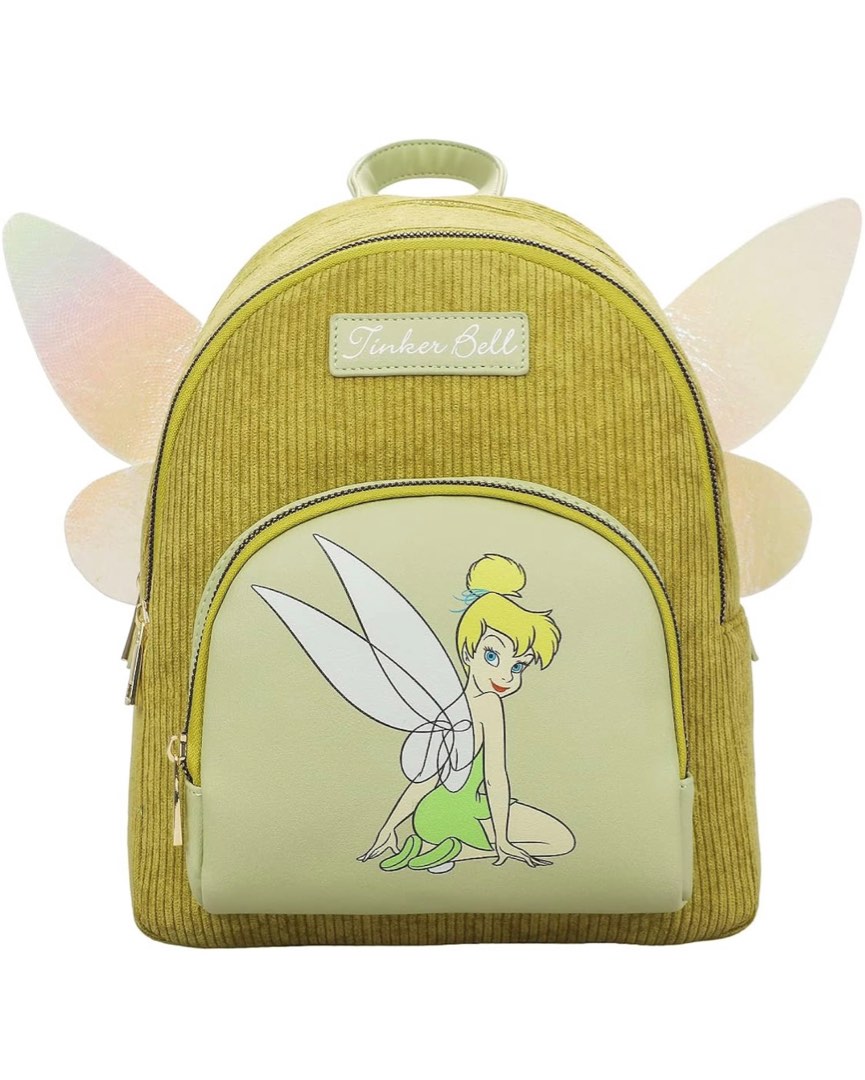 Disney Classic Characters Tinkerbell Corduroy Mini Backpack With ...