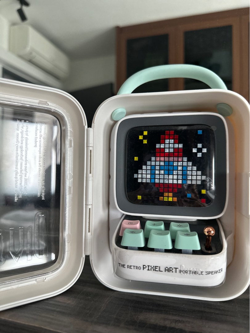 Divoom Ditoo Speaker (White), Audio, Soundbars, Speakers & Amplifiers ...