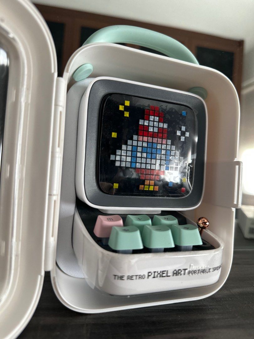 Divoom Ditoo Speaker (White), Audio, Soundbars, Speakers & Amplifiers ...