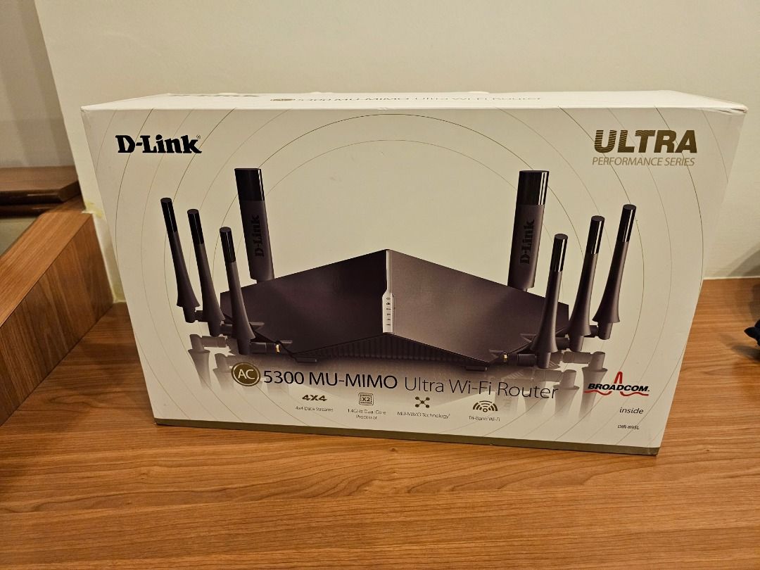 D-Link AC5300 MU-MIMO Ultra Wi-Fi (wifi) Router, Model DIR-895L ...