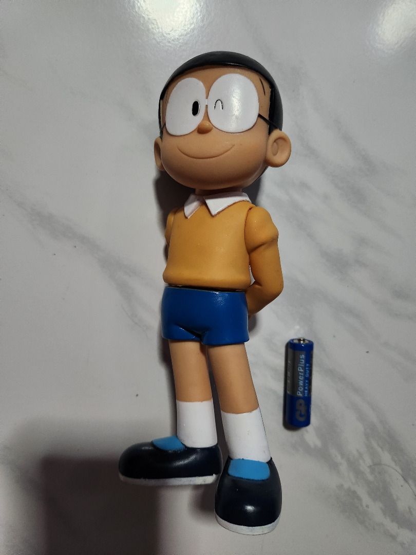 Doraemon Gian Figure, Hobbies & Toys, Toys & Games on Carousell