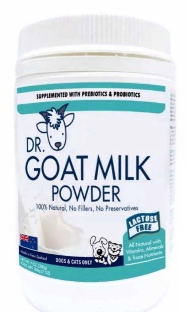 Dr Goat Milk Powder 200g, Pet Supplies, Pet Food on Carousell