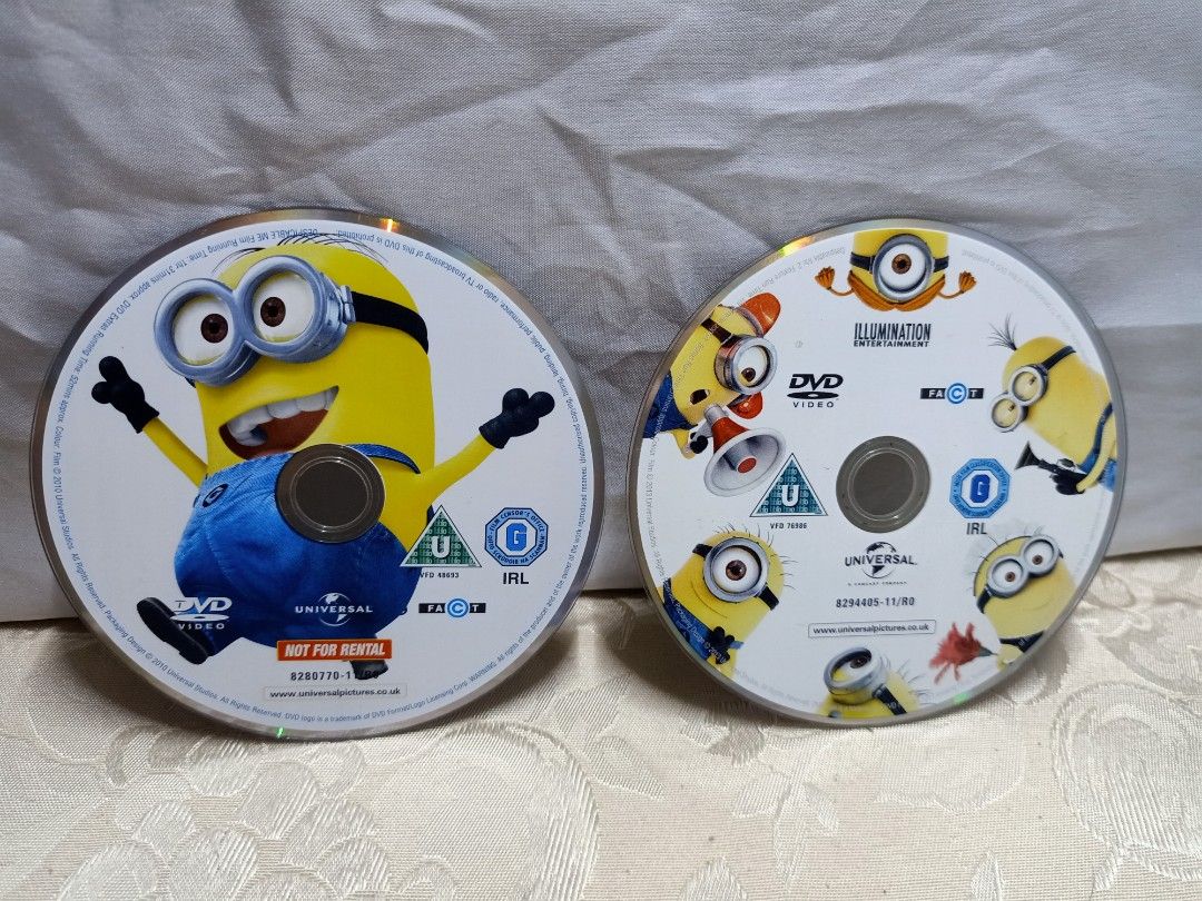 DVD discs for kids and all ages in good condition without cover and case 65 each *196, Hobbies ...