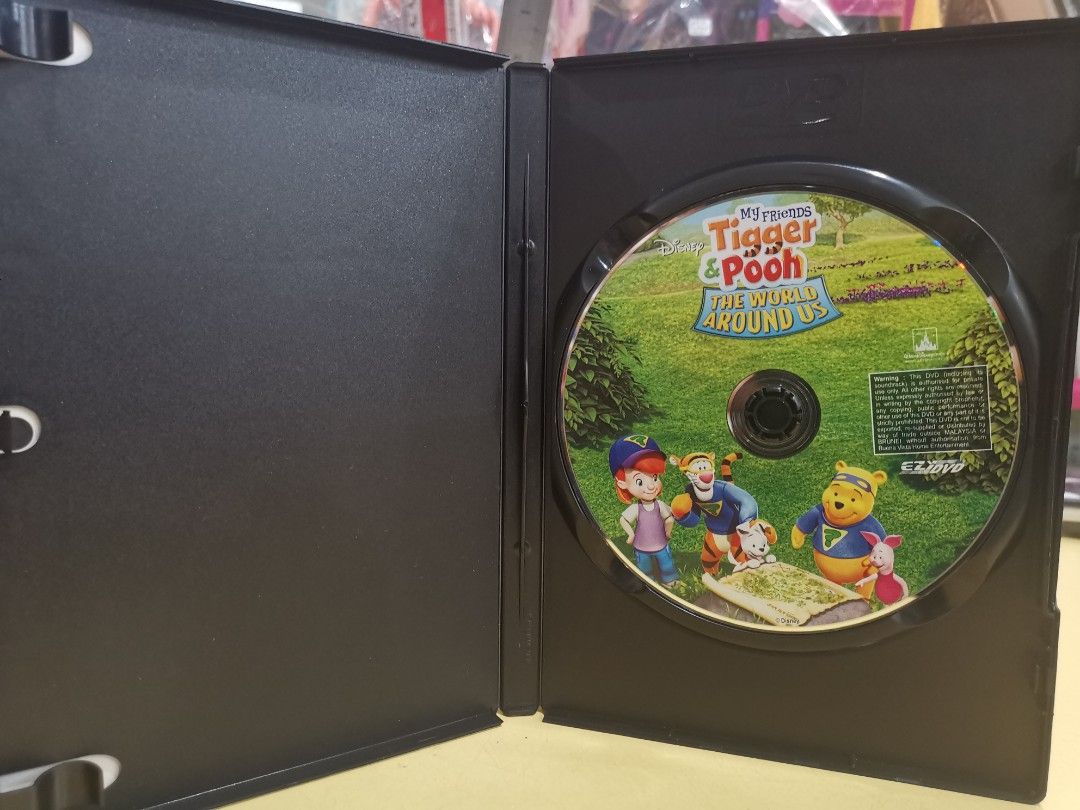(DVD) DISNEY My Friends Tigger & Pooh THE World Around Us, Hobbies ...