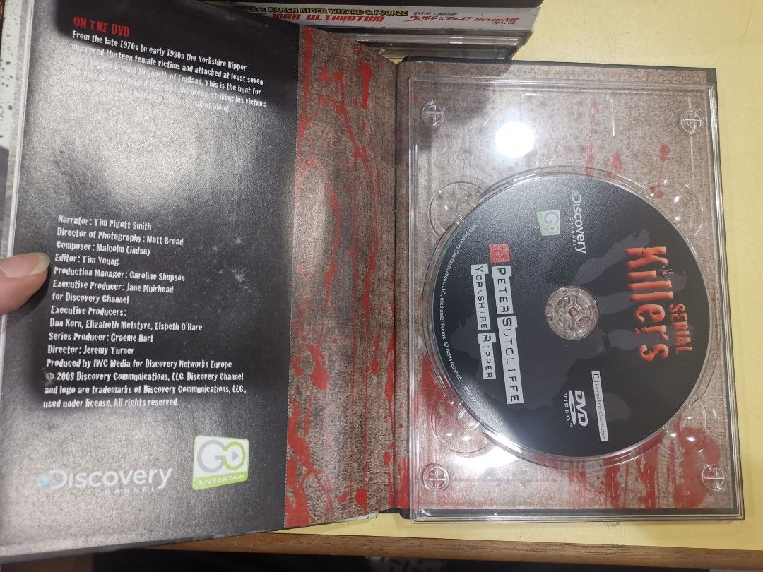 (DVD) Serial Killers PETER SUTCLIFFE The Yorkshire Ripper, Hobbies & Toys, Music & Media, CDs ...