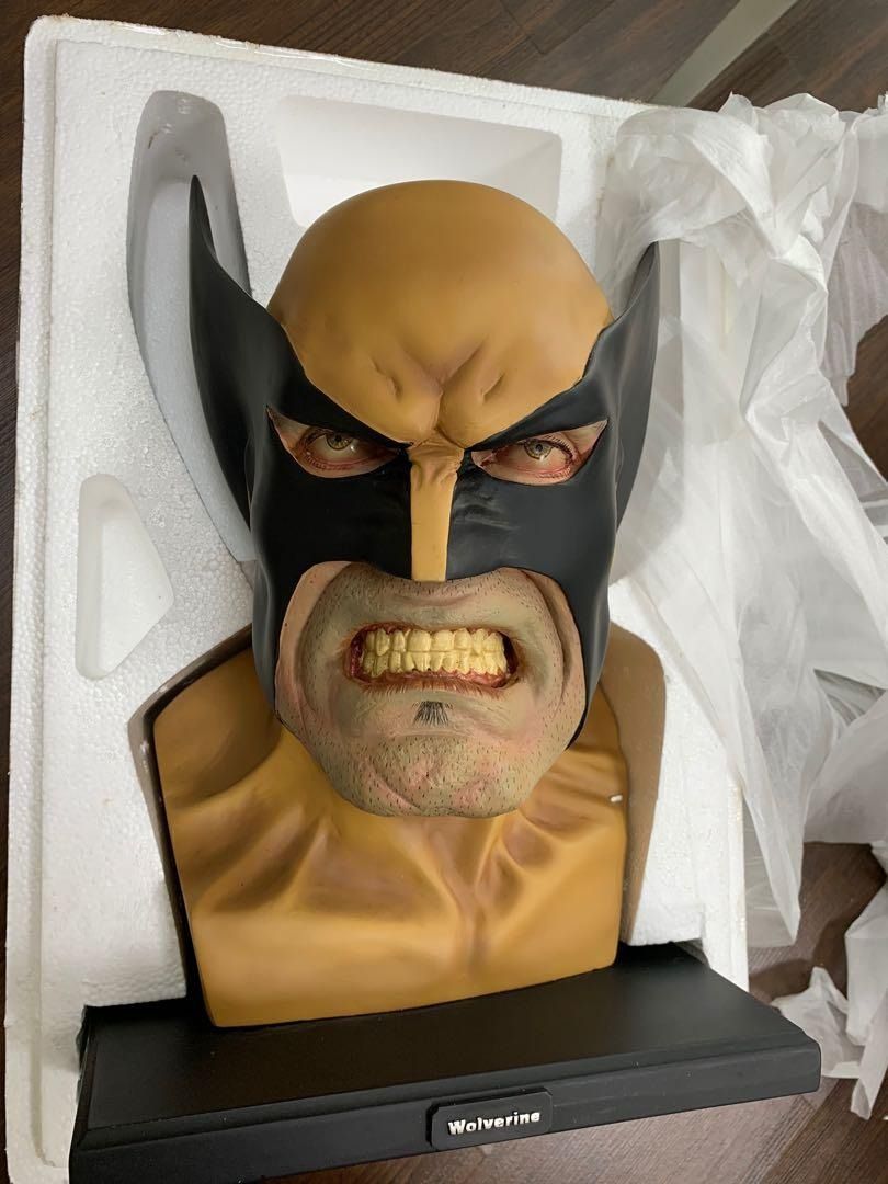 Dynamic Forces Marvel X-Men Wolverine Bust Alex Ross 1:1 Scale Limited ...