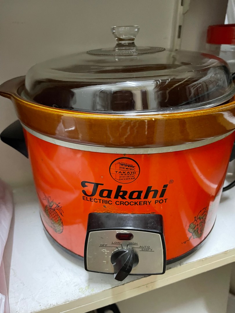 Electric crockery pot 5.2l, TV & Home Appliances, Kitchen Appliances ...