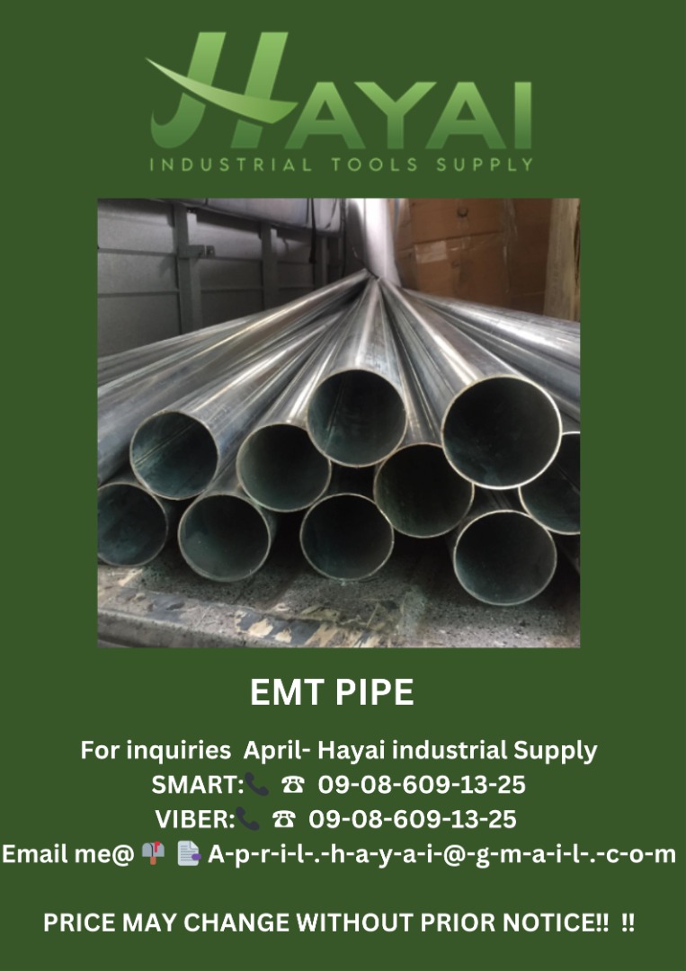 EMT pipe, Commercial & Industrial, Construction Tools & Equipment on ...