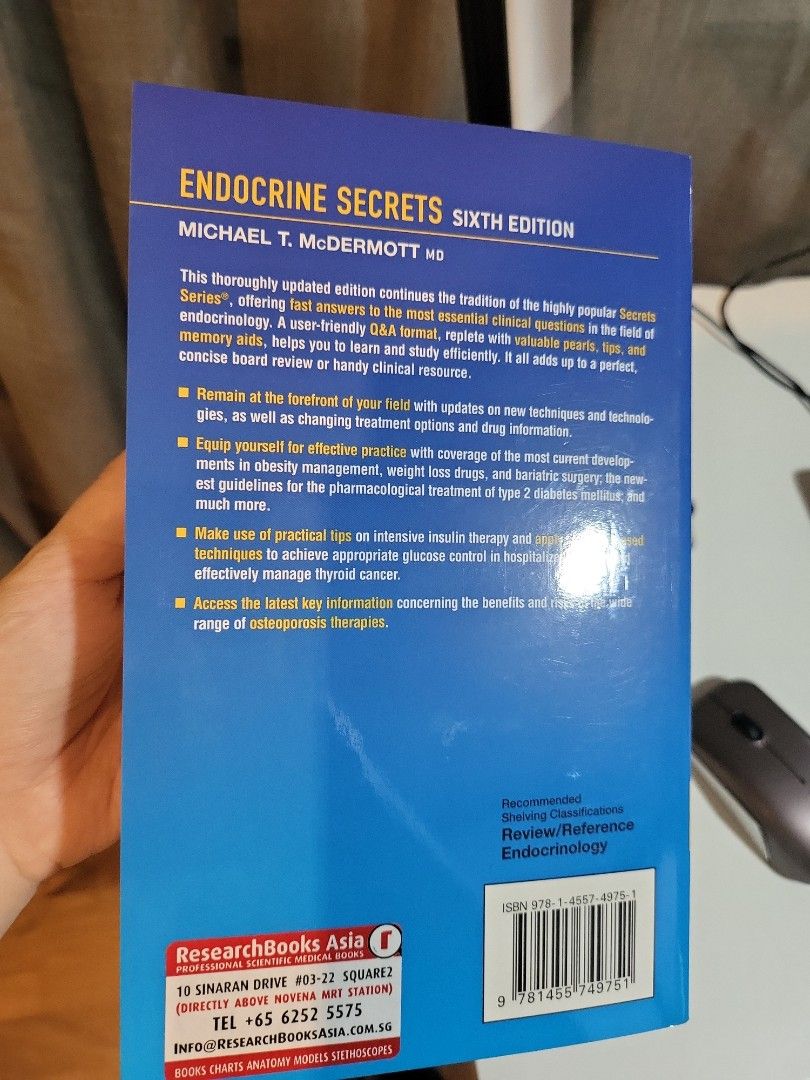 Endocrine Secrets: 6th Edition, Hobbies & Toys, Books & Magazines ...