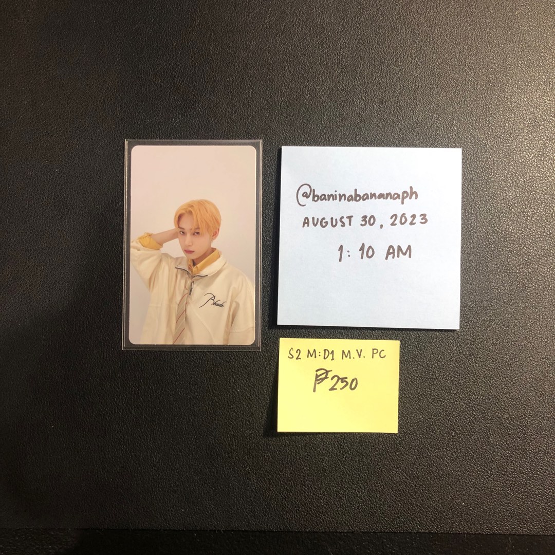 ENHYPEN SUNOO MANIFESTO DAY ONE M VERSION PHOTOCARD on Carousell