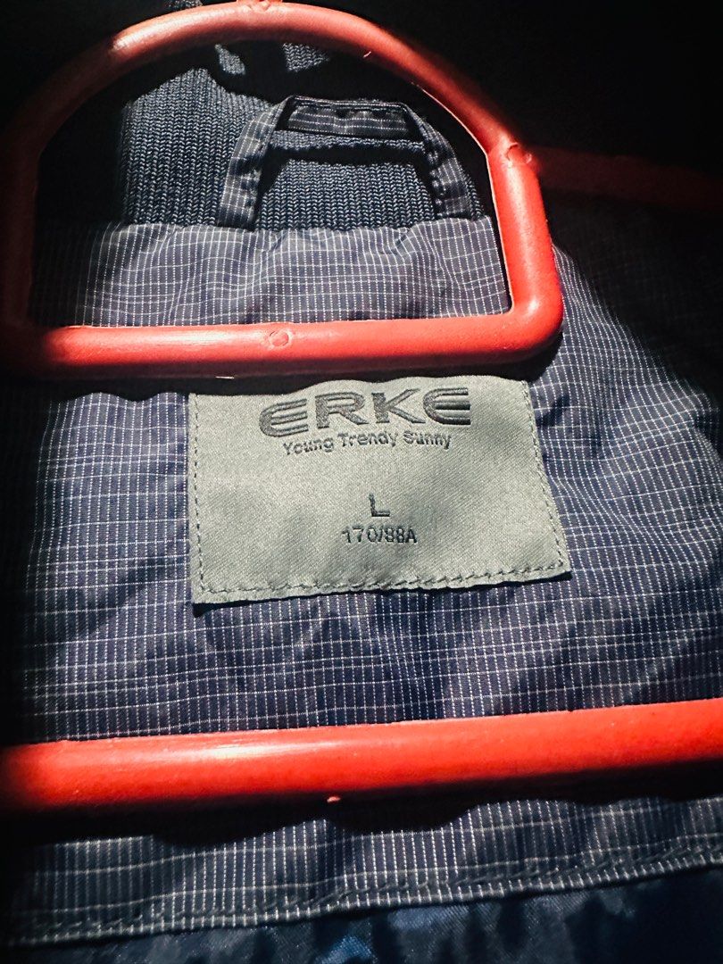 Erke padded Winter Jacket, Men's Fashion, Coats, Jackets and Outerwear on Carousell