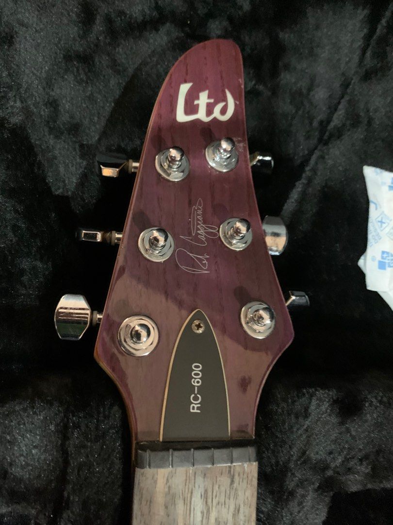 ESP LTD RC-600 QM Rob Caggiano Signature Electric Guitar, Hobbies ...