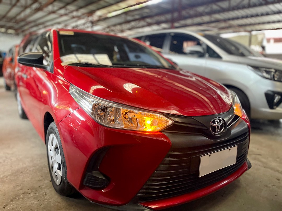 Facelift 2023 Toyota Vios 1.3 XE CVT Automatic Red Sedan Auto on Carousell