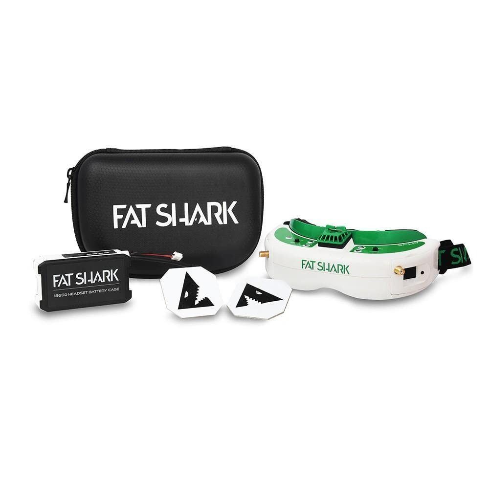 Fatshark Attitude V6 Analog FPV Goggles, Photography, Drones on Carousell