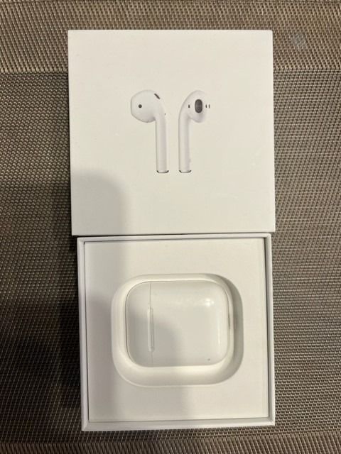 First gen airpod with charging case, Audio, Earphones on Carousell