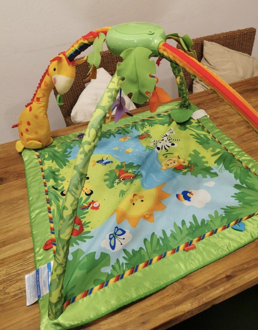 Fisher price Baby Gym Jungle Mat, Babies & Kids, Infant Playtime on ...