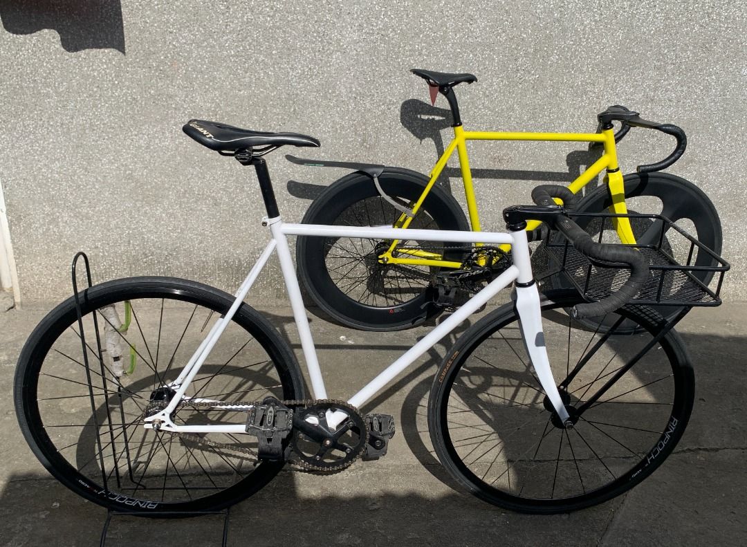 Fixed Gear Bike Fixie with Rack (specs in description) on Carousell