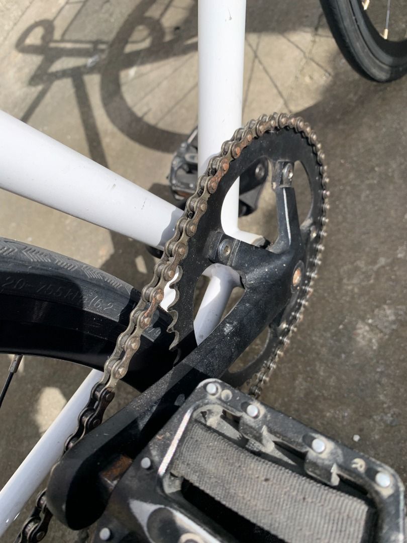 Fixed Gear Bike Fixie with Rack (specs in description) on Carousell