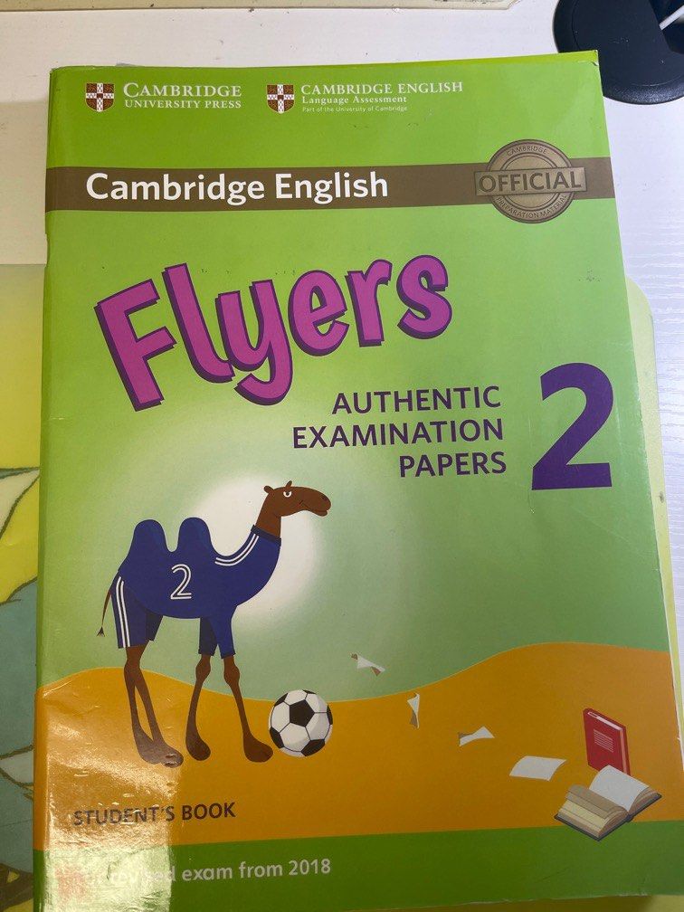 操Flyers 必備paper + flyers word list picture book, 興趣及遊戲, 書本 & 文具, 教科書 ...