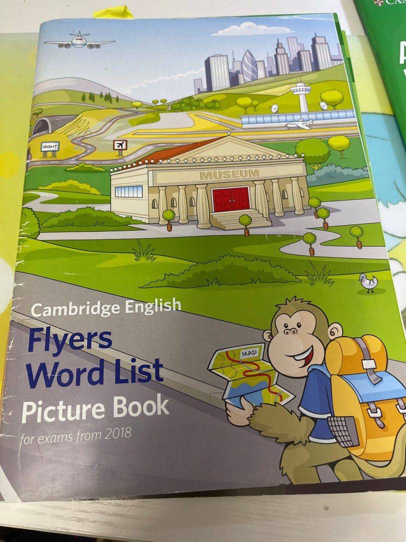 操Flyers 必備paper + flyers word list picture book, 興趣及遊戲, 書本 & 文具, 教科書 ...